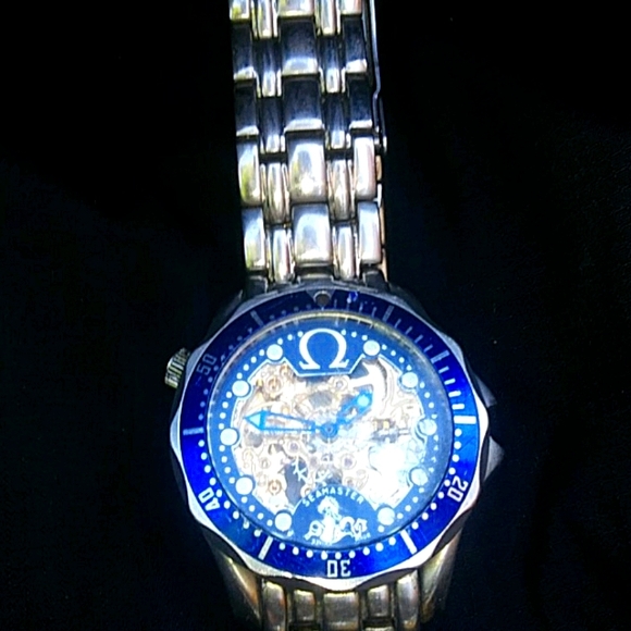 Omega | Accessories | Omega 5th Anniversary Skeleton Seamaster | Poshmark